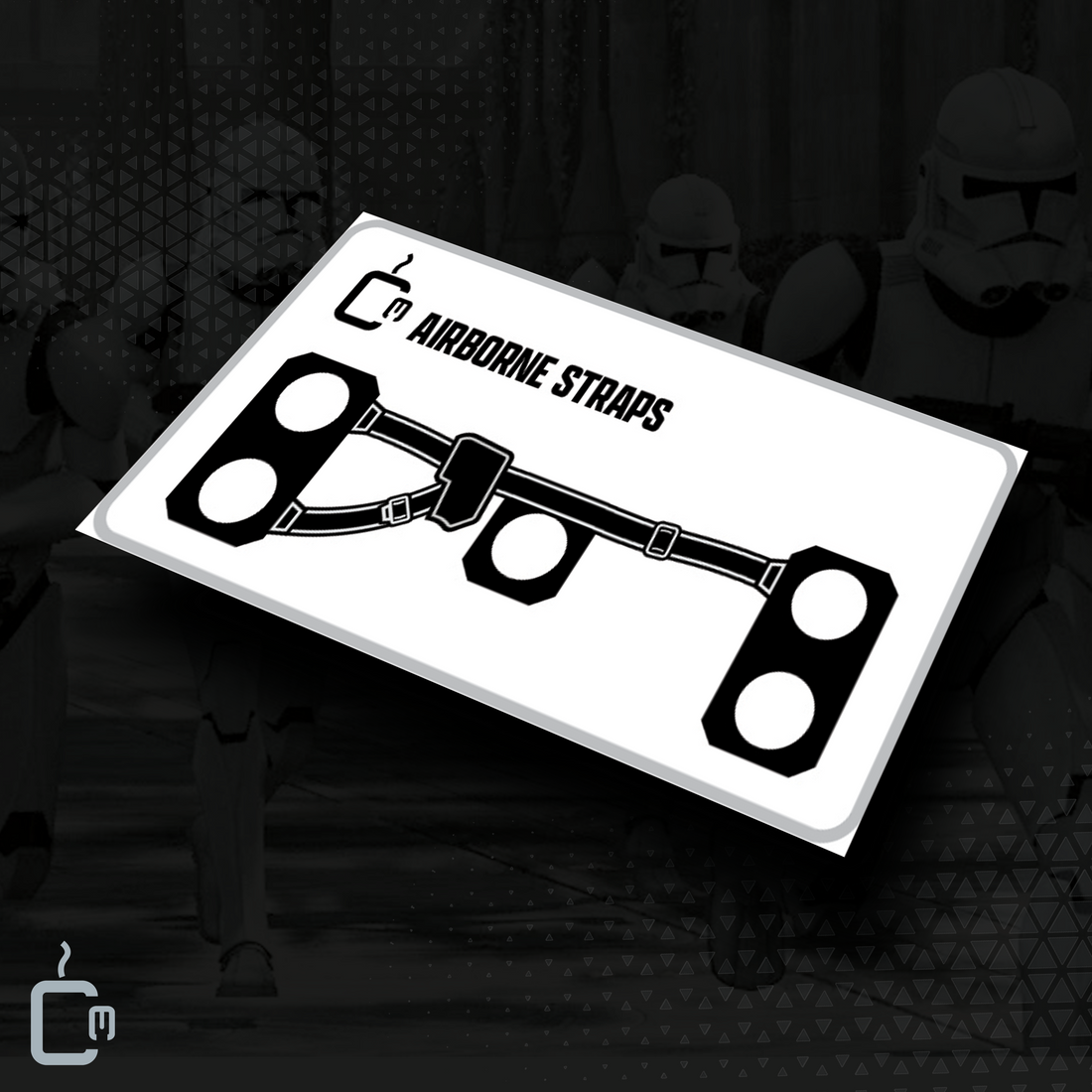 Airborne Strap Cloth – CoffeeMugDecals