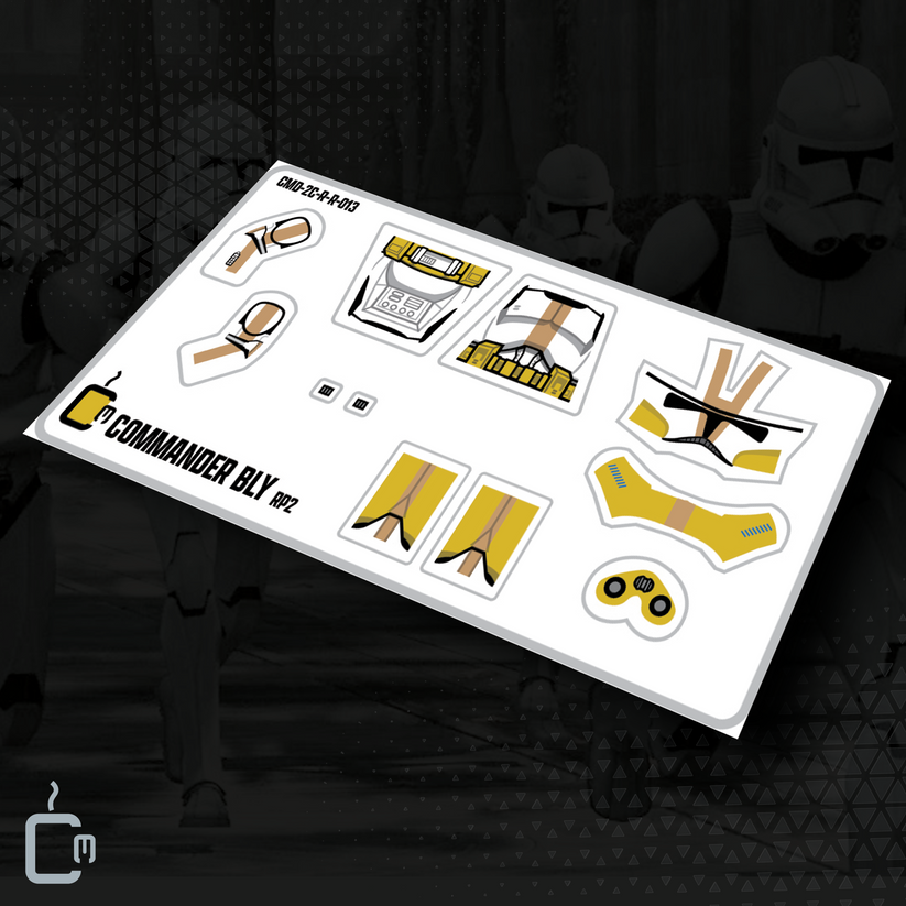 Commander Bly - Phase 2 – CoffeeMugDecals