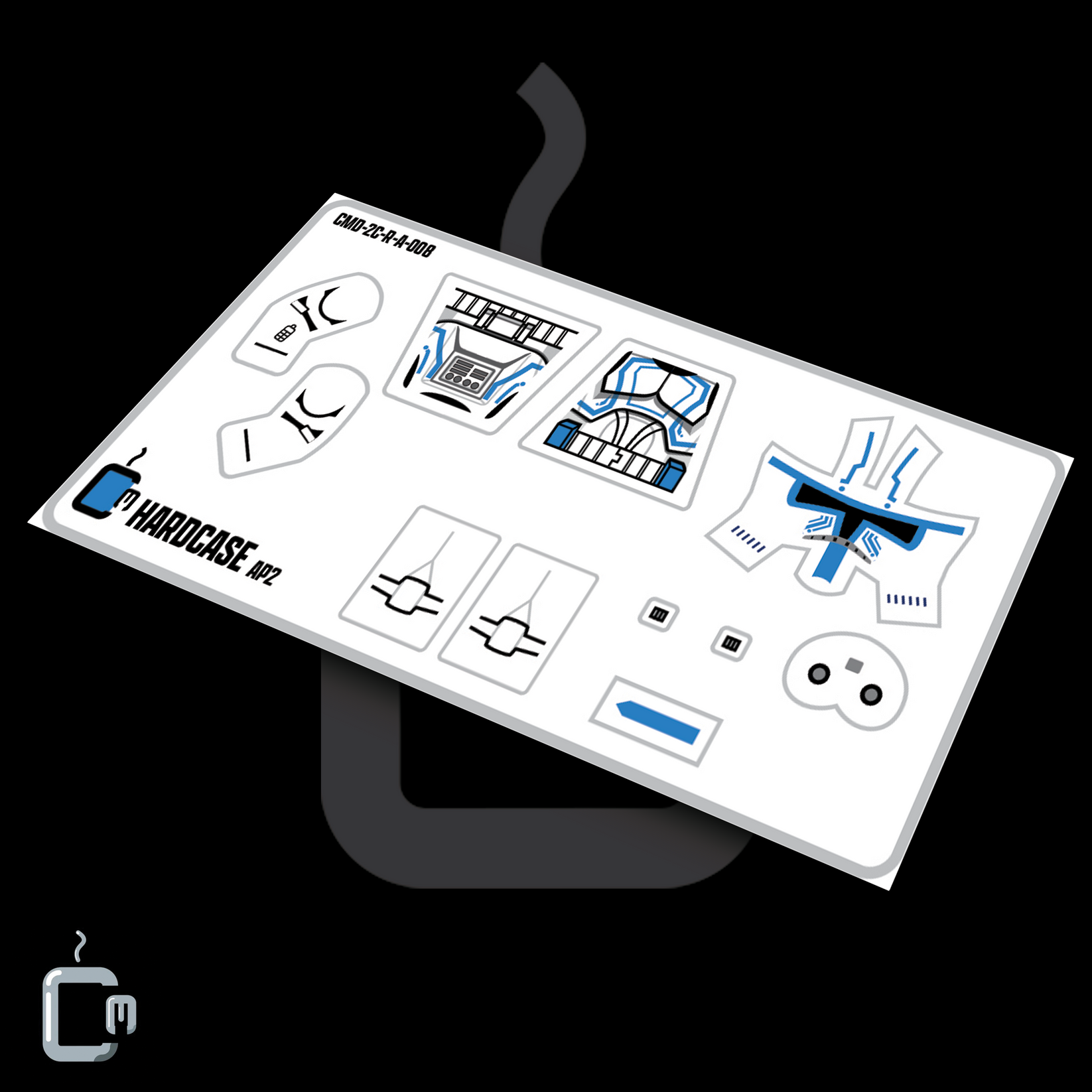 Hardcase Decals – CoffeeMugDecals