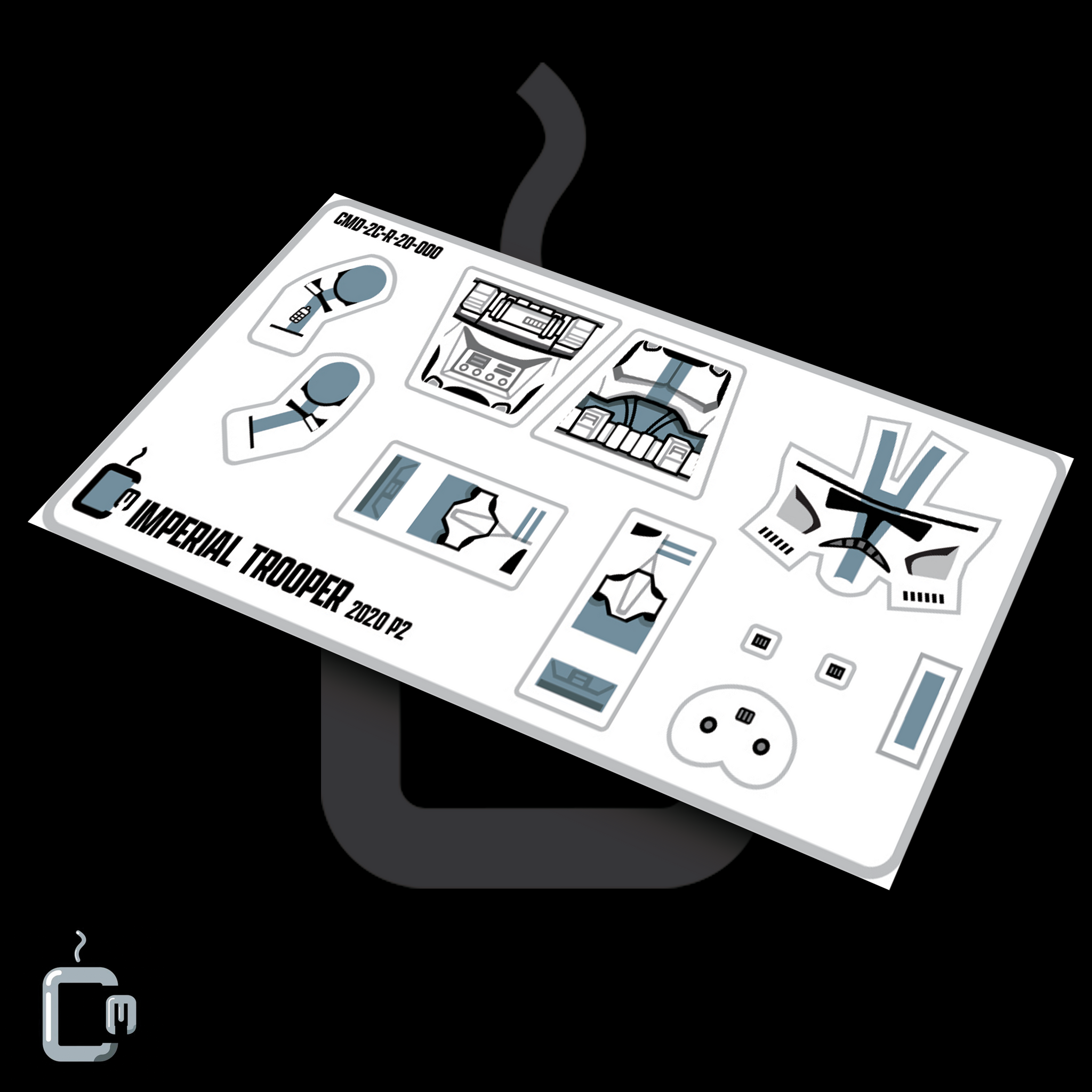 Imperial Trooper Decals – CoffeeMugDecals