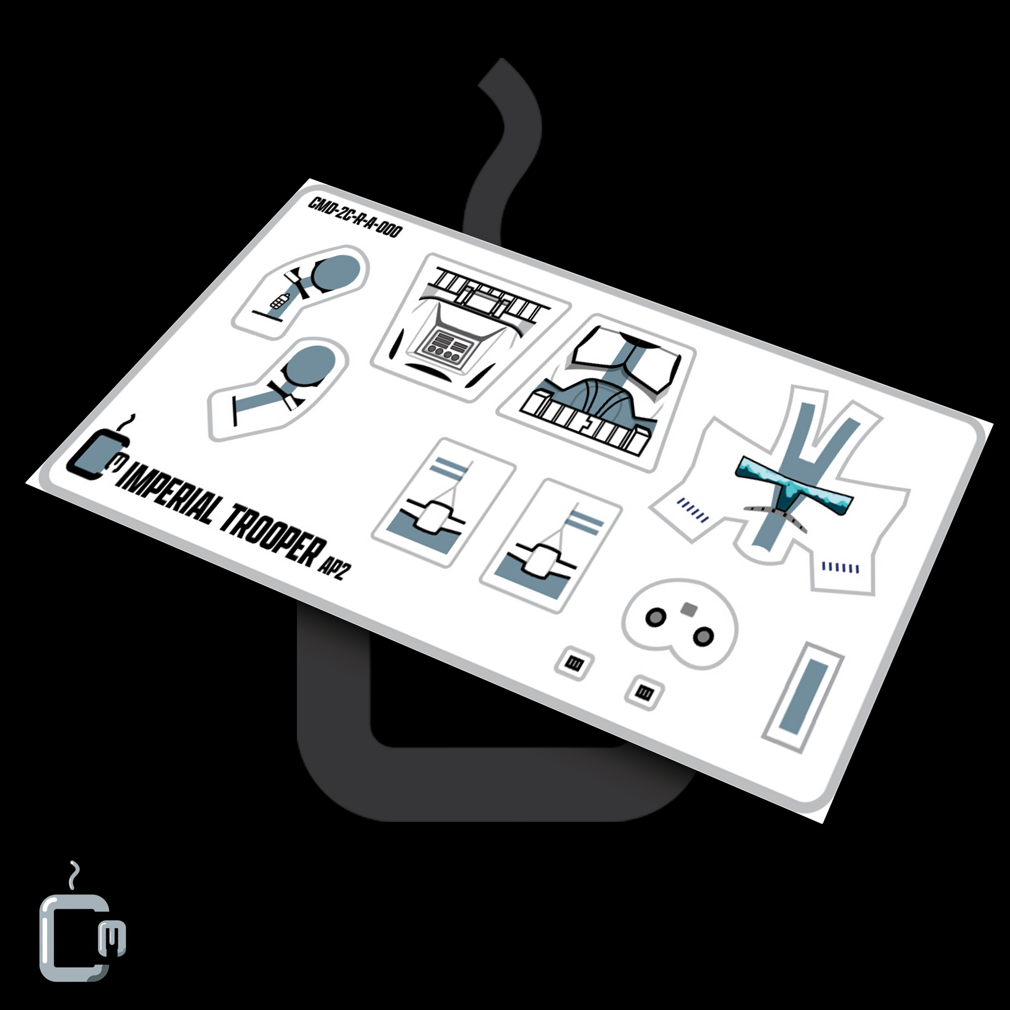 Imperial Trooper Decals – CoffeeMugDecals