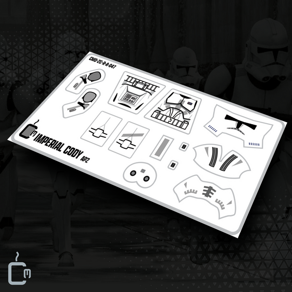 Imperial Commander Cody - Phase 2 – CoffeeMugDecals