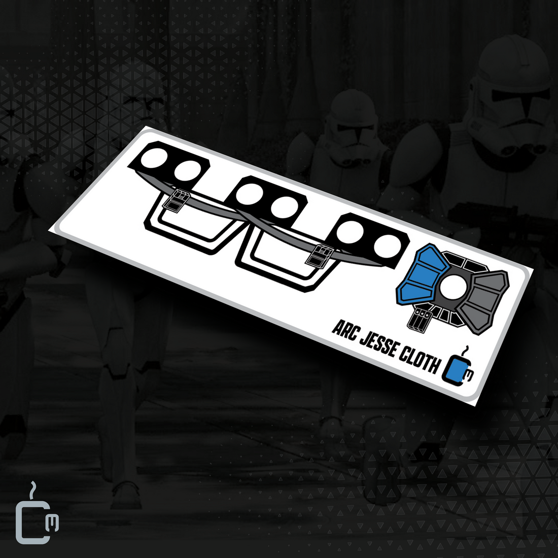 ARC Jesse Cloth – CoffeeMugDecals