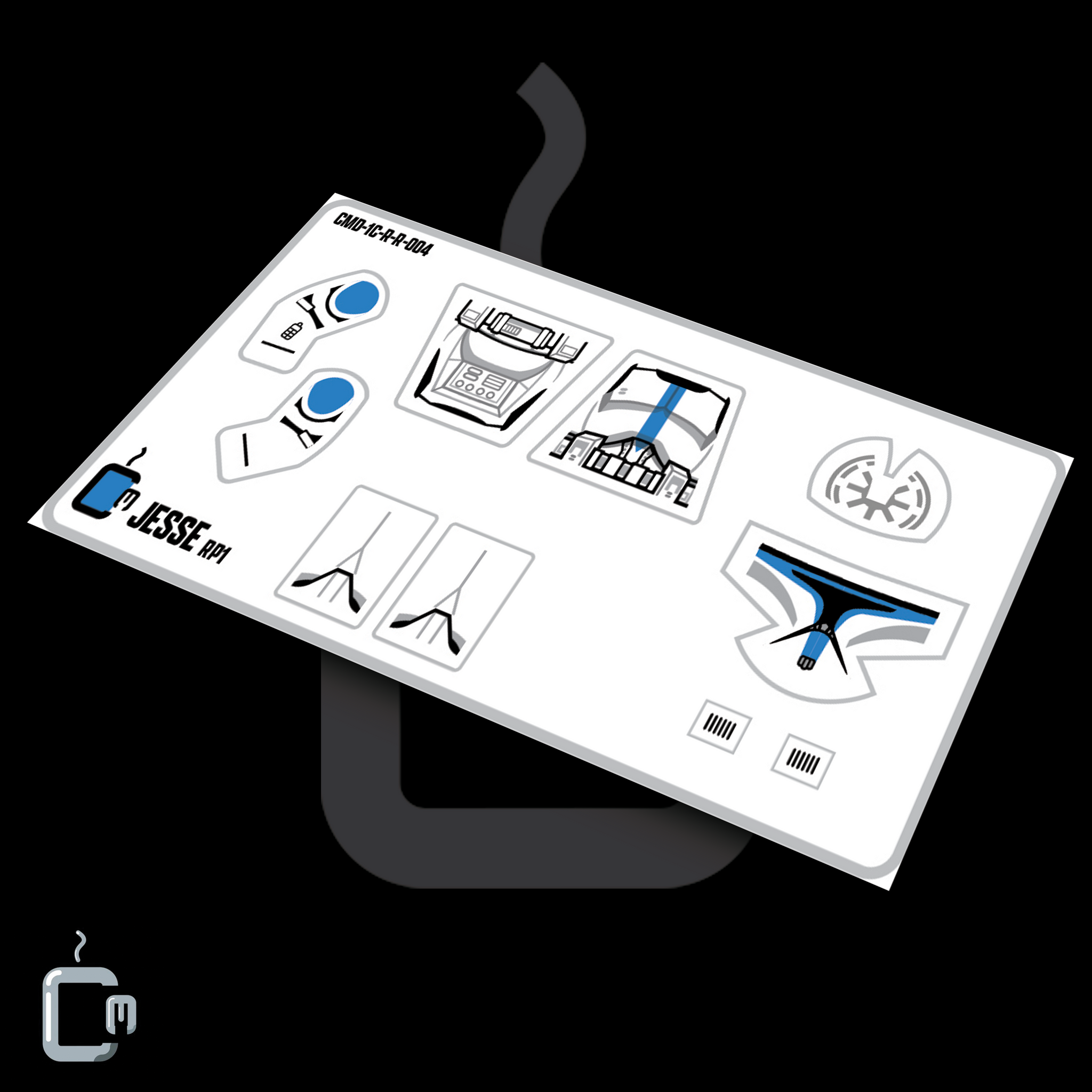 Jesse Decals – CoffeeMugDecals