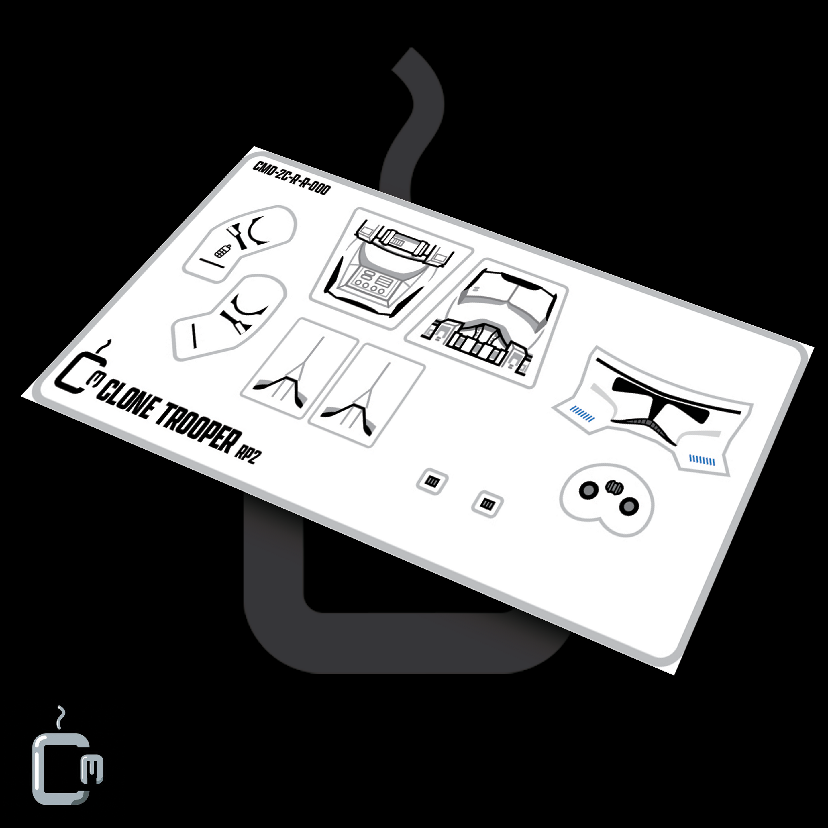 Clone Trooper Decals – CoffeeMugDecals