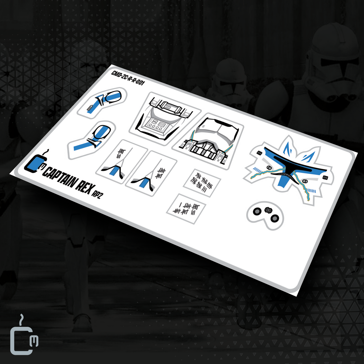 Captain Rex - Phase 2 – CoffeeMugDecals
