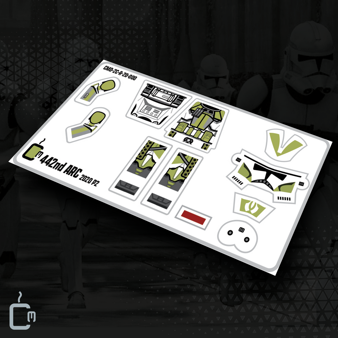442nd ARC Trooper - Phase 2 – CoffeeMugDecals