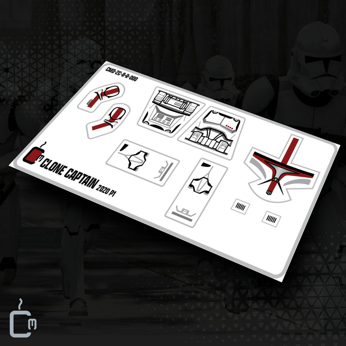Clone Captain - Phase 1 – CoffeeMugDecals