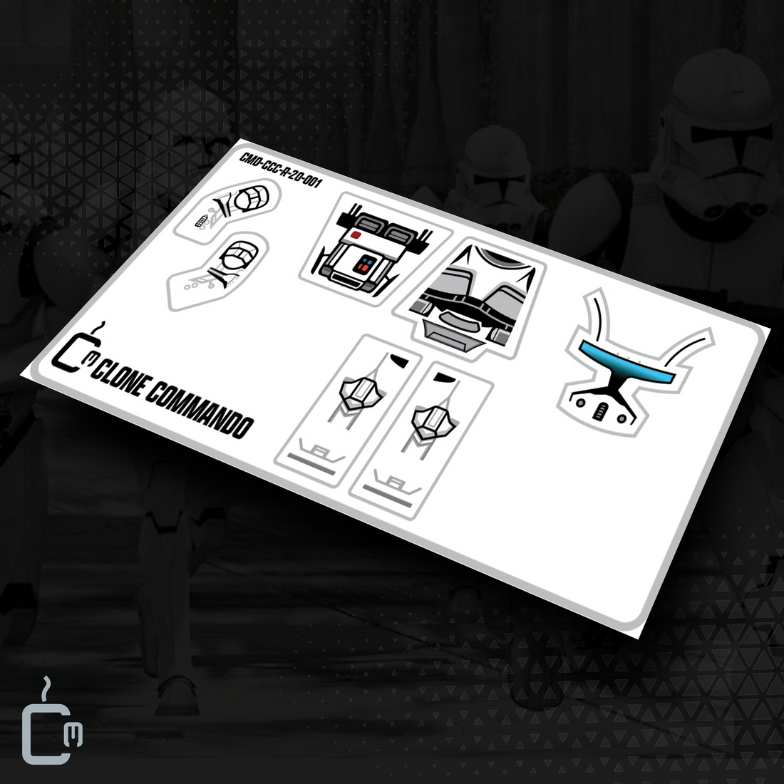 Clone Commando Grunt – CoffeeMugDecals