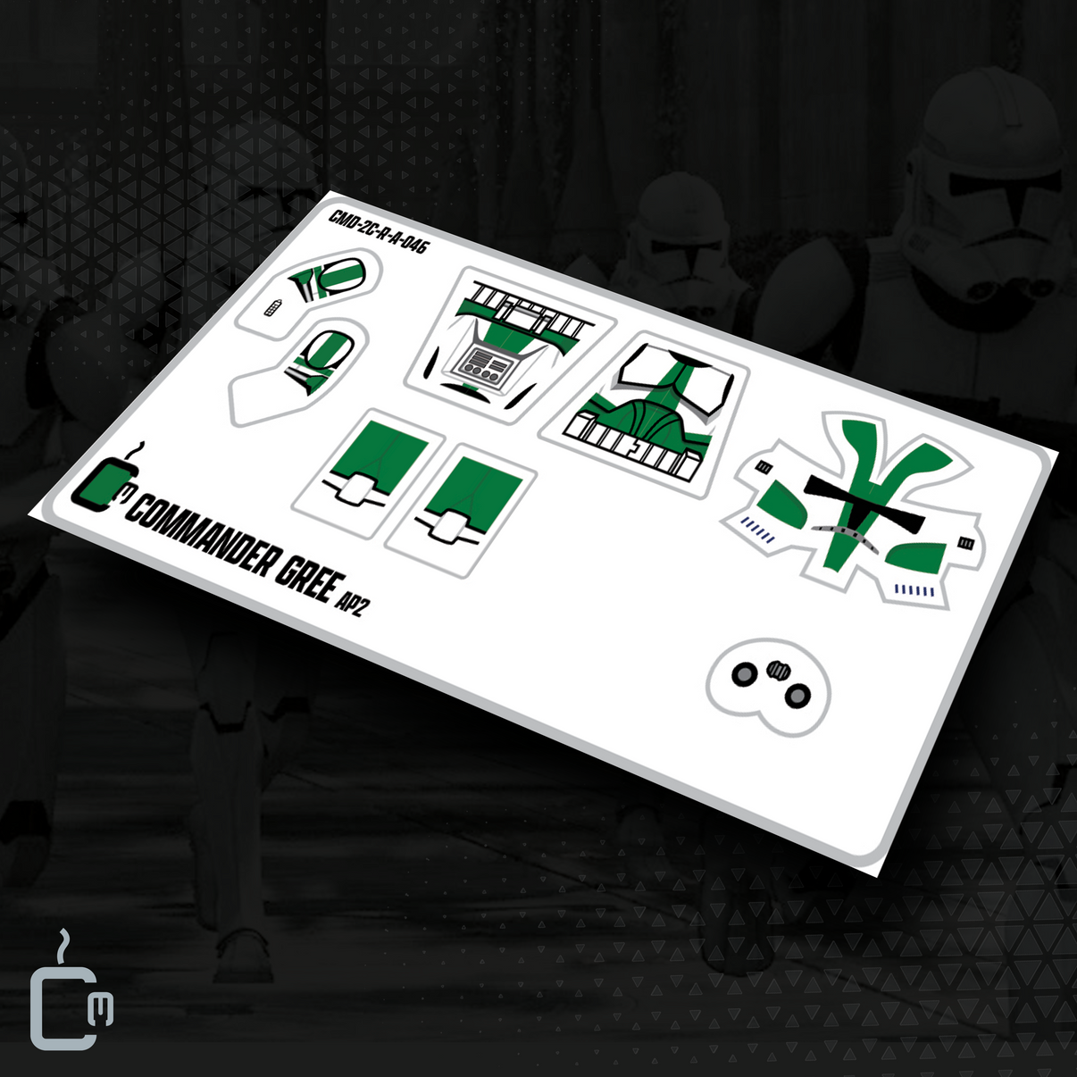 Commander Gree - Phase 2 – CoffeeMugDecals