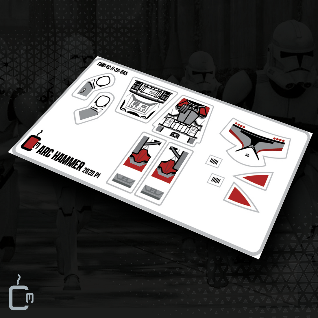 ARC Trooper Hammer - Phase 1 – CoffeeMugDecals