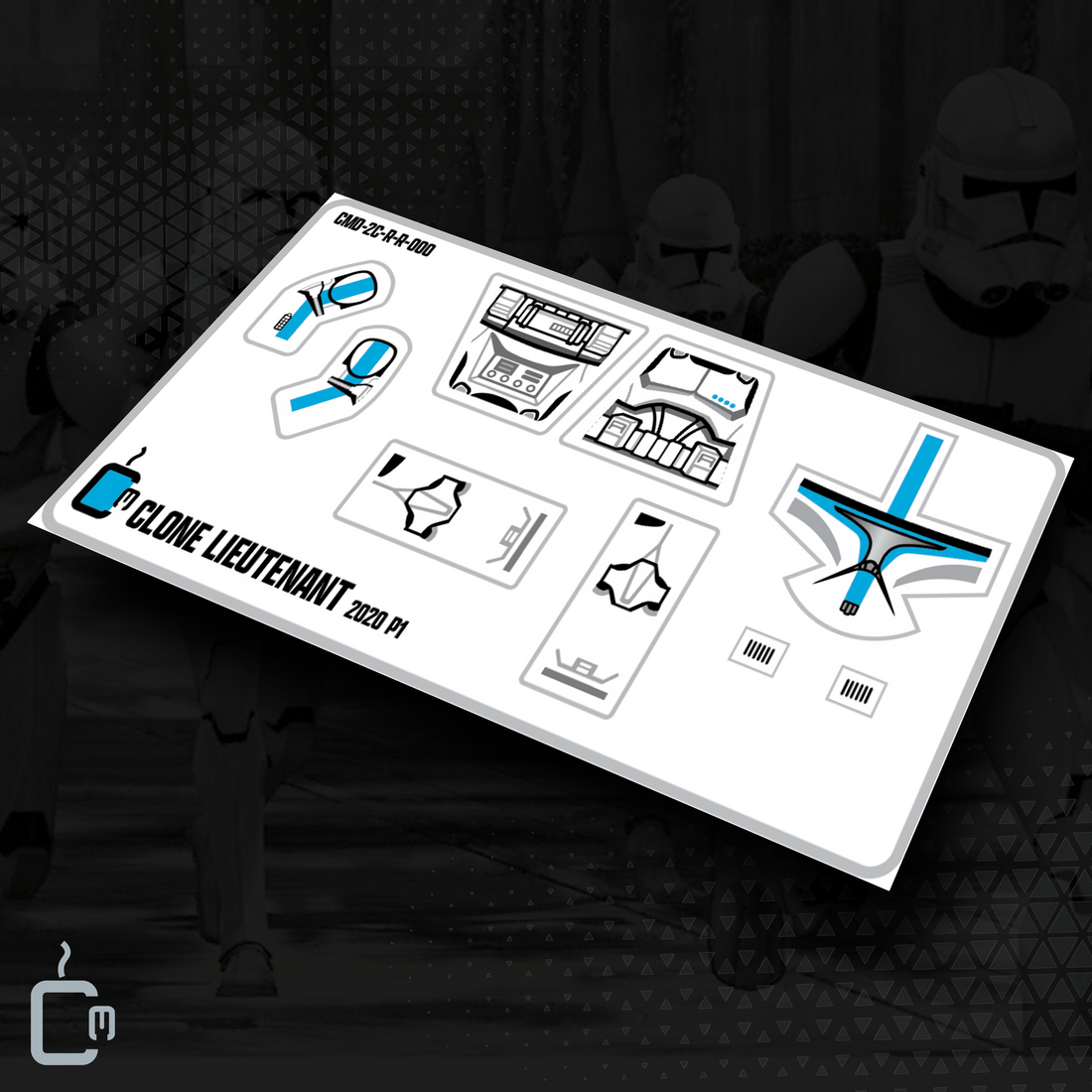 Clone Lieutenant - Phase 1 – CoffeeMugDecals