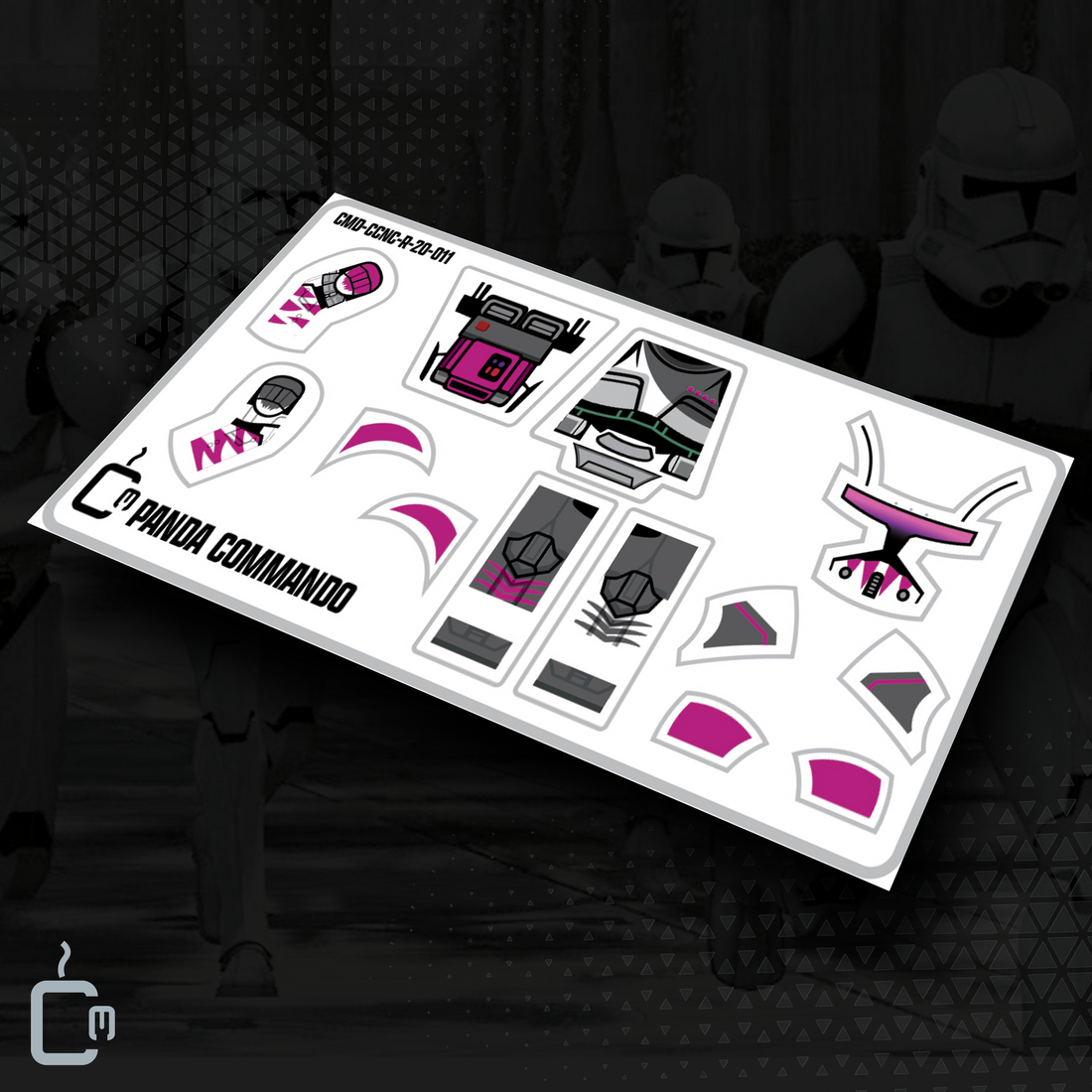 Panda Commando – CoffeeMugDecals