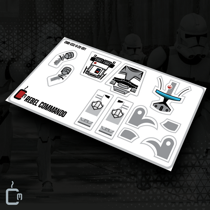 Clone Commando Rebel – CoffeeMugDecals