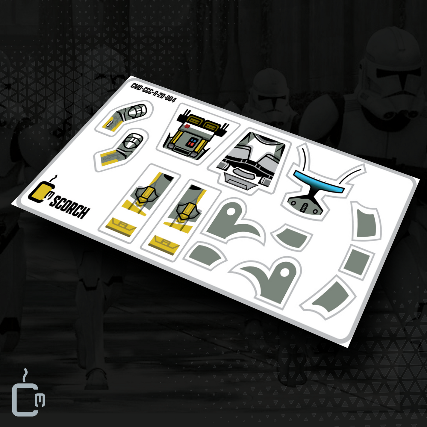 Clone Commando Scorch – CoffeeMugDecals